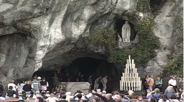 En direct de Lourdes